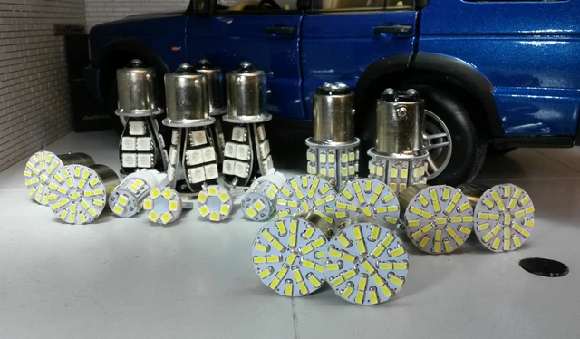 LAND ROVER DISCOVERY 1 LED External Bulb Bulbs Set 200tdi/300tdi/V8 No ...