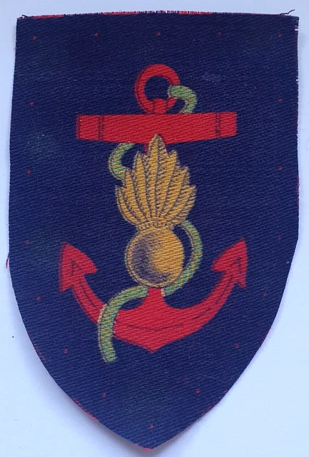 WW2 ROYAL MARINE Engineers Formation Badge. Very Scarce Item. British ...