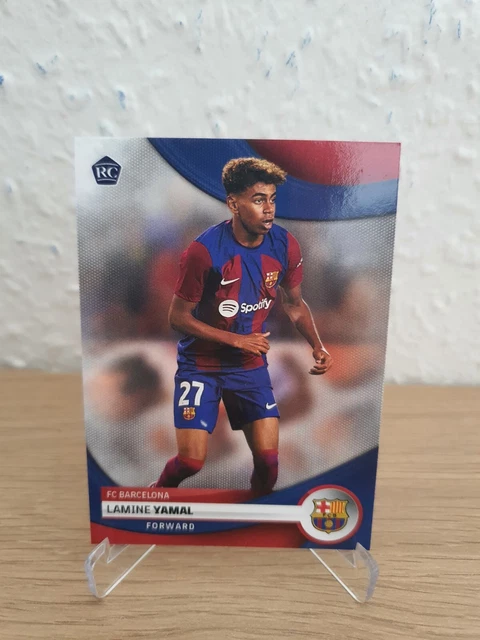 TOPPS BARCELONA SET Squadra 2023-2024 Carta Lamine Yamal Rookie EUR 1,00 - PicClick IT