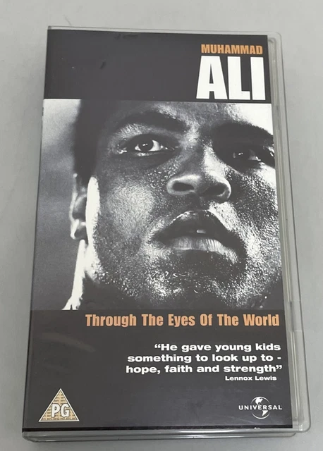 MUHAMMAS ALI THROUGH The Eyes Of The World Cert Pg £5.00 - PicClick UK