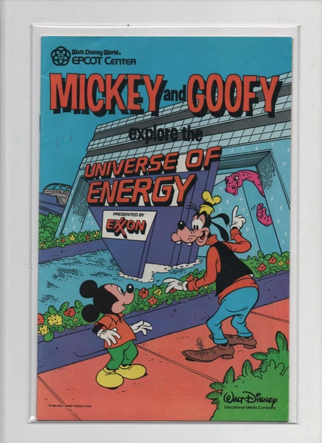 MICKEY MOUSE AND Goofy Explore the Universe of Energy #1 1985 $7.99 - PicClick CA