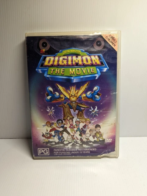 DIGIMON: THE MOVIE (2000 DVD) Digital Monster’s Region 4 Super Rare Ex ...