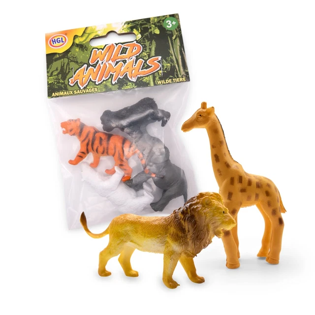 HGL SV21322 ANIMALS Wildtiere (4er-Pack), Verschiedene Designs und ...
