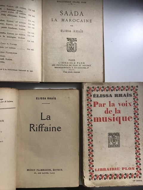SAÂDA LA MAROCAINE, par la voix de musique, la Riffaine, Elissa Rhaïs ...