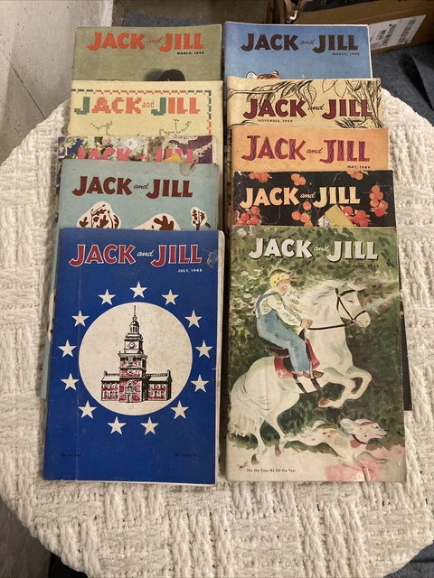 (10) 1940’S JACK & Jill Magazine Lot *RARE* £27.66 - PicClick UK