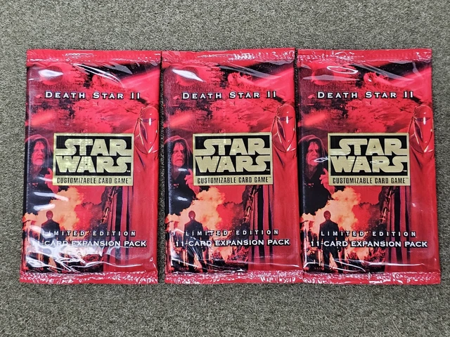 DEATH STAR 2 II Decipher Star Wars CCG 11 Carta Sigillata Nuovo Booster ...