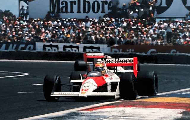 RACING ORIGINAL 35MM Slide F1 Ayrton Senna, Alain Prost 1988 Japan ...