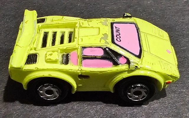VINTAGE GALOOB MICRO Machines RARE 1986 "The Count" Lamborghini ...