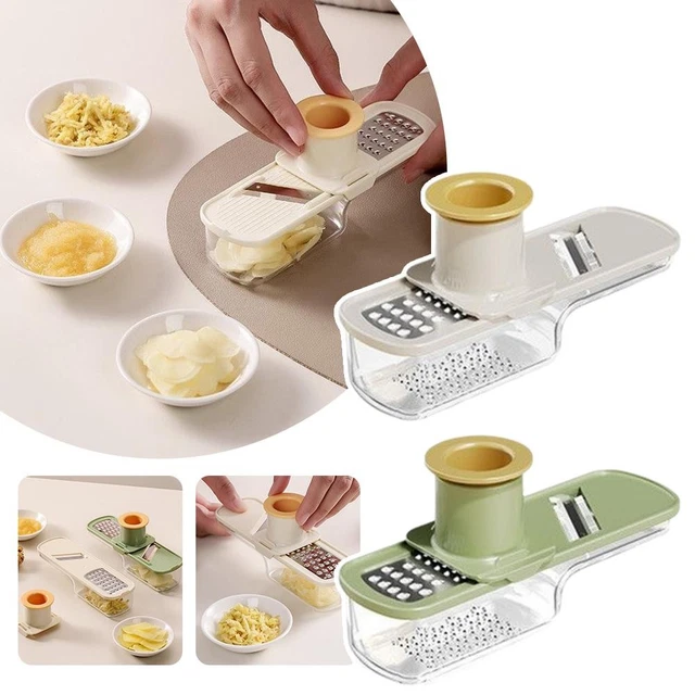 MINI GARLIC SLICER Kitchen Cutter Garlic Manual Chopper Tool New £4.93 ...
