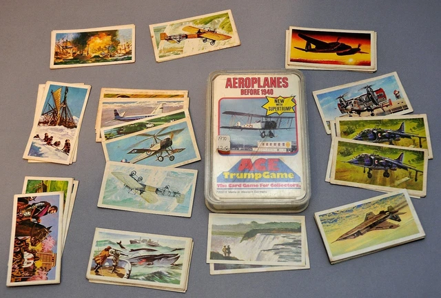 AIRCRAFT PLAYING CARDS and Brooke Bond Tea Cards £4.99 - PicClick UK