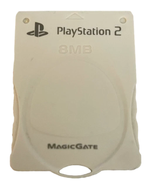 TABBED WHITE MAGIC Gate PS2 Memory Card PlayStation 2 8MB EUR 7,28 ...