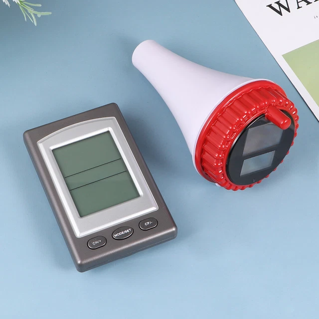 WIRELESS DIGITAL THERMOMETER Visual Field Transmission Pool Water £35. ...