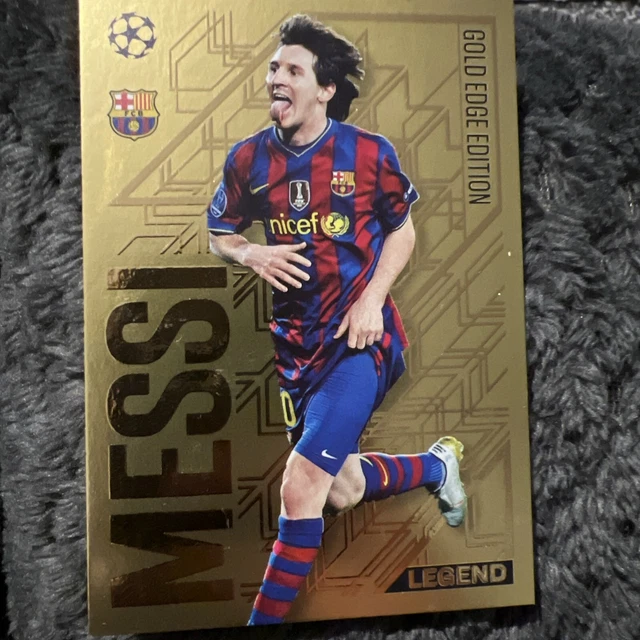 GOLD EDGE EDITION Lionel Messi Match Attax 2024/2025 Barcelona 24/25 ...