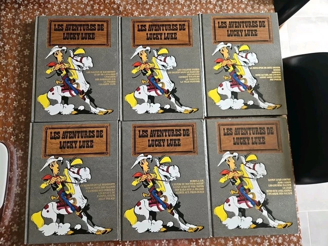 INTEGRALE HACHETTE STYLE Rombaldi Les Aventures de Lucky Luke Tome A B ...