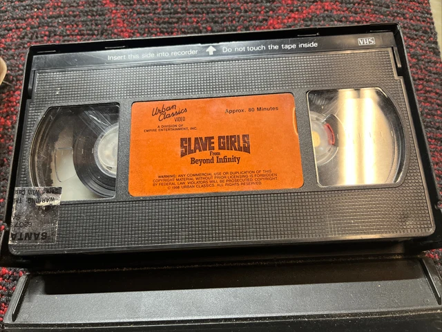 Slave Girls From Beyond Infinity Cult Video Vhs Rare Oop Htf Horror