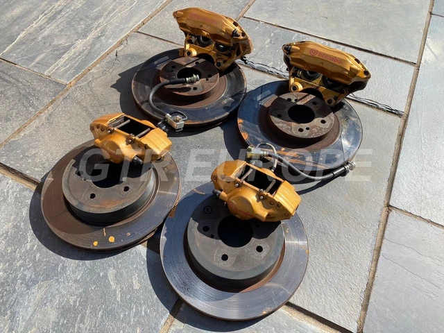 NISSAN SKYLINE R34 Gtr Gt-R Rear Brembo Brake Calipers & Discs Jdm 99-02 EUR 3.136,27 - PicClick FR