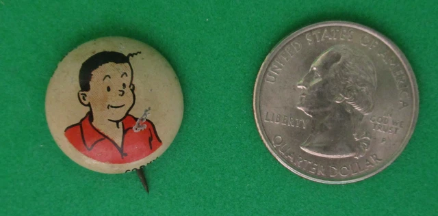 KELLOGG'S PEP PIN Corky 1946 Comic Strip Series Famous Artists Syn B ...