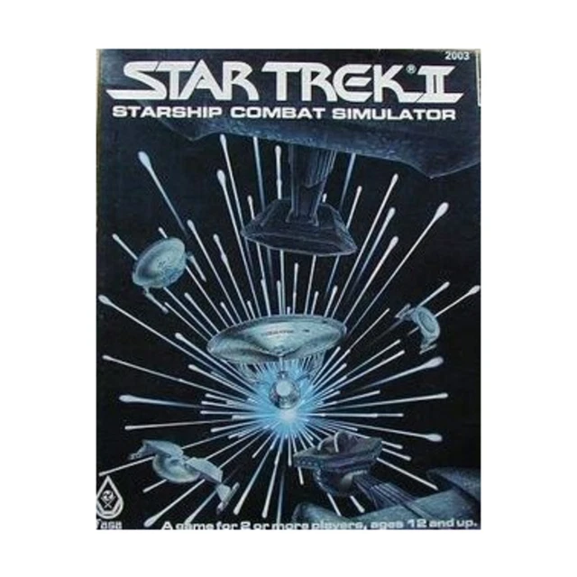 FASA STAR TREK RPG II - Starship Combat Simulateur (1st Édition) Boîte ...