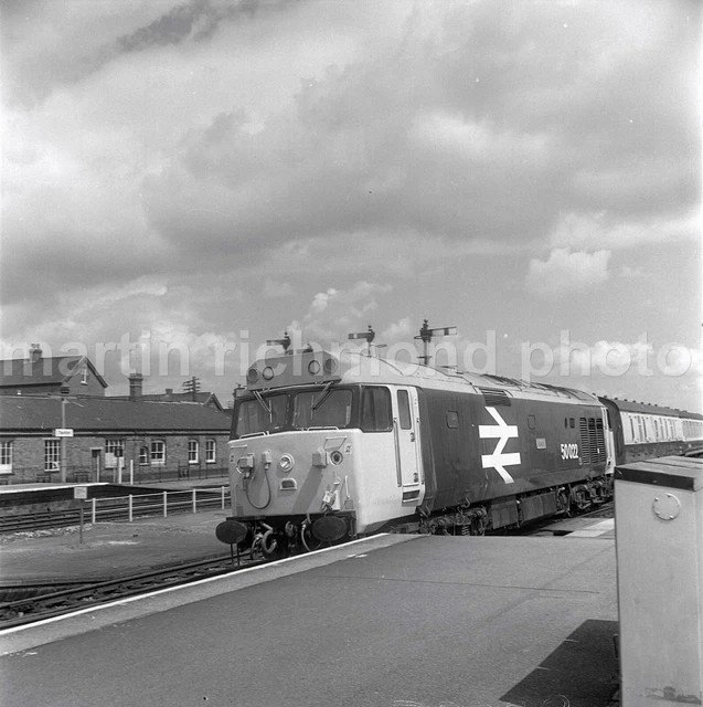 BRISTOL TEMPLE MEADS Class 50 50022 11.6.82 Railway Negative RN313 £2. ...