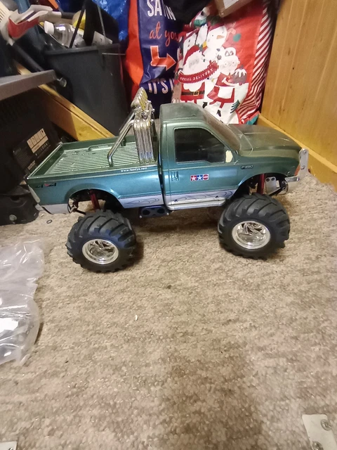 TAMIYA FORD F-350 High Lift RC Pickup Truck Just Needs Control £104.07 ...