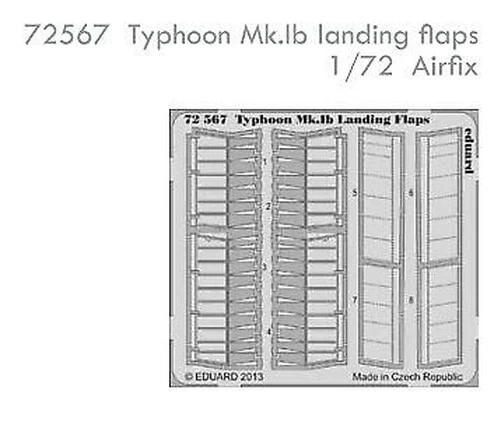 EDUARD 72567 1/72 Avion Typhon Mk Ib Volets D'Atterrissage pour Arx (D ...