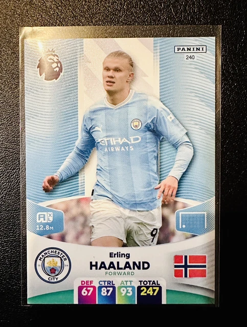 2024 ERLING HAALAND manchester city panini adrenalyn card £5.49 ...