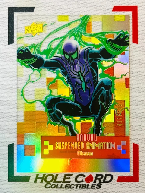 CHASM 2022-23 UD Upper Deck Marvel Annual #9 Animation Suspendue /699 ...