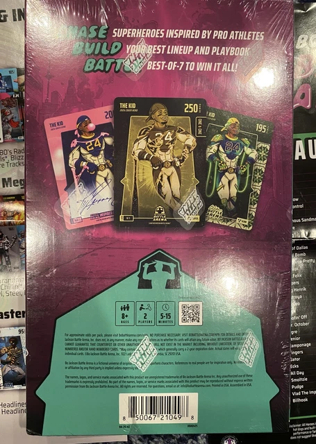 2026 BO JACKSON Battle Arena Ken Griffey Jr Edition Hobby Box SEALED ...