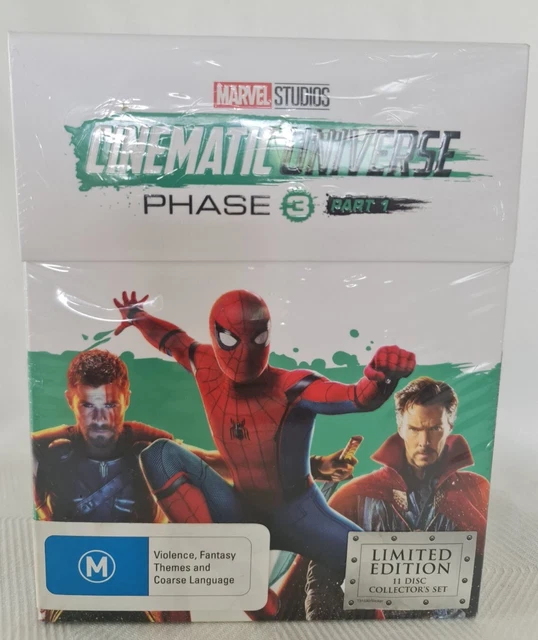 MARVEL STUDIOS: CINEMATIC UNIVERSE - Phase 3 Part 1 : NEW Blu-Ray/DVD Limited Ed $240.00 ...