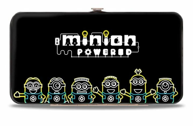 DESPICABLE ME ELECTRIC Minions Pose Minion Powered Bi-Fold Hinge Wallet ...