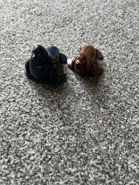 DISNEY PIXAR FINDING Dory Fluke And Rudder Sea Lion Seal Squigglefish ...