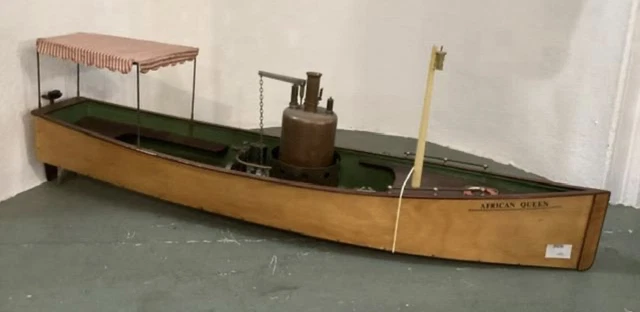 LIVE STEAM AFRICAN Queen Launch Boat Stuart Turner St Modeen Models £ ...
