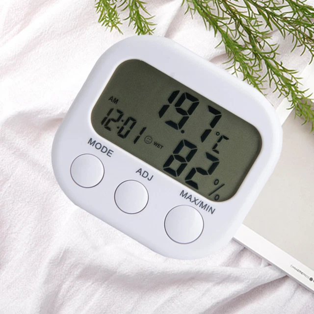 HIGH PRECISION THERMOMETER Real Time Temperature and Humidity EUR 12,39 ...
