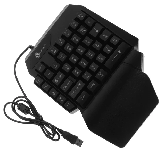 GAMING KEYPAD BACKLIGHT Keyboard Programmable Keypad Half Keyboard ...