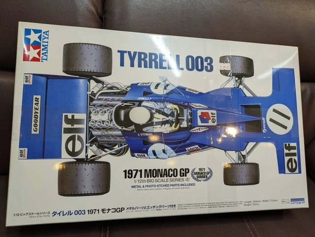 TAMIYA TYRRELL 003 Tyrrell 1971 MONACO MonacoGP 1/12 EUR 200,62 ...