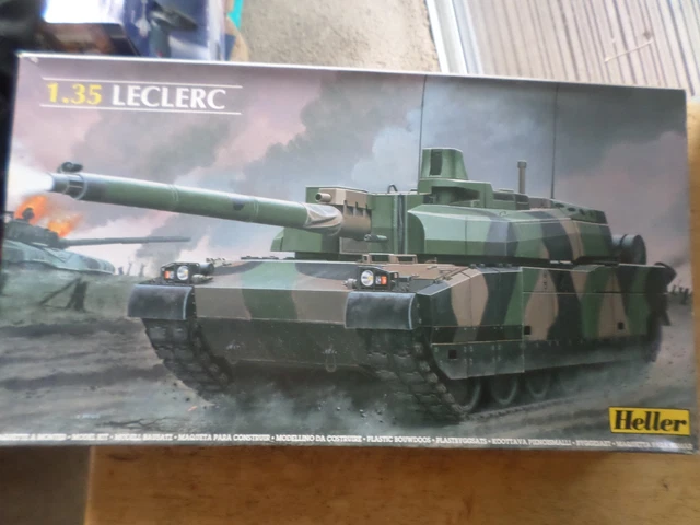 HELLER TANK MODEL LECLERC 1:35 scale £21.48 - PicClick UK