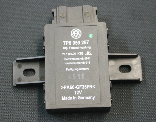 VW TOUAREG 7P Control Unit for Backrest Release 7p6959257/7p6 959 257 £ ...