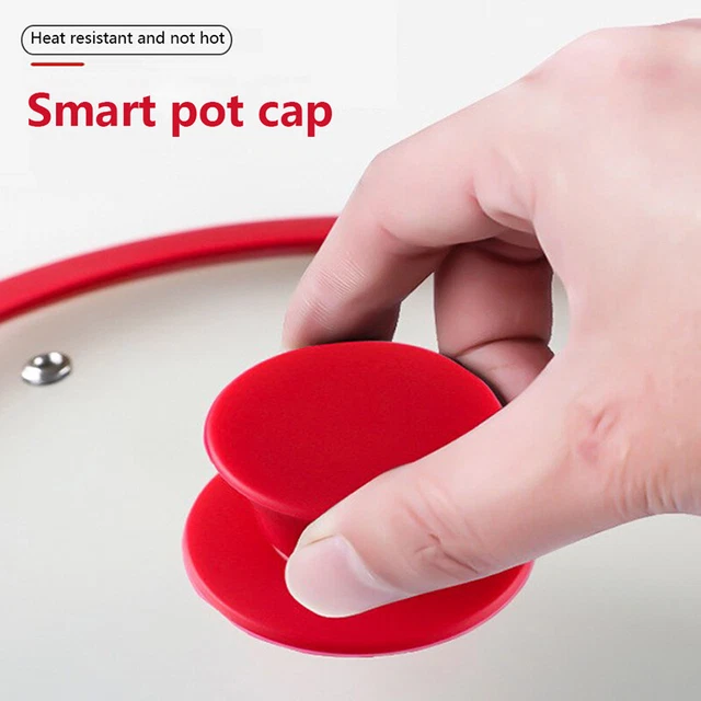 UNIVERSAL SILICONE POT Lid Knob Handle Replacement Kitchen Cookware ...