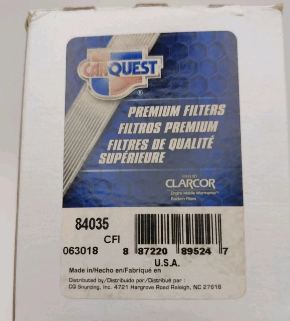CARQUEST 84035 OIL Filter CFI Clarcor Made in USA Fits Ford Mazda Jeep ...