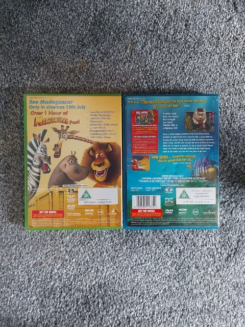 SHARK TALE / Madagascar Activity Disc DVD Animation & Anime (2005) Will ...