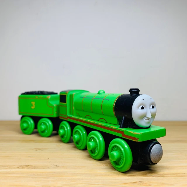 HENRY - THOMAS The Tank Engine & Friends Wooden Railway Magnet Trains ...