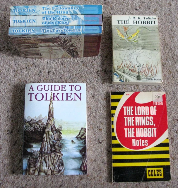 TOLKIEN, HOBBIT, LORD of the Rings, guide, notes £7.99 - PicClick UK
