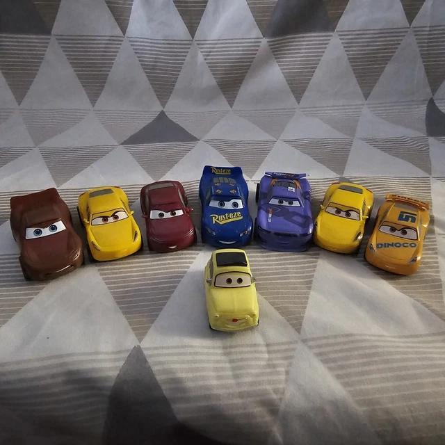 DISNEY PIXAR CARS Bundle Of 8 Static Solid Cars £9.95 - PicClick UK