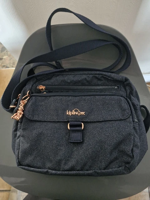 KIPLING DONAVER GLITTER Navy Crossbody Bag BNWOT £42.32 - PicClick UK