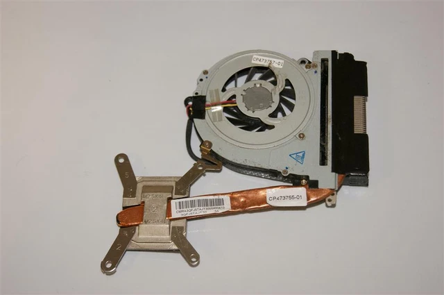 FUJITSU LIFEBOOK S710 Fan And Radiator Dimension CP473755-01 #2759 $18. ...
