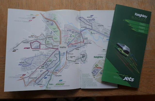 KEIGHLEY BUS (TRANSDEV) Keighley Jets Bus Guide December 2019 edition £ ...