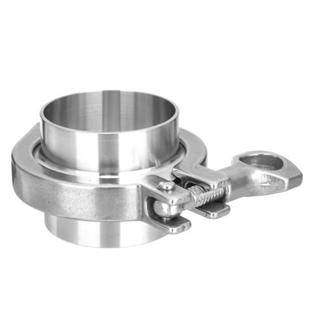 BEER KEG 2-INCH Stainless Steel Connector Column Adapter Tri-Clamp ...