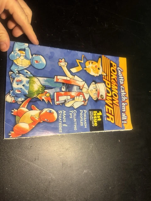 POKEMON POWER COMIC 1998 Volume 1 - August 1998 - First Issue, #1 ...