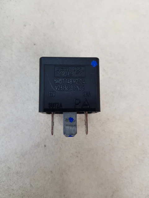 FORD FOCUS MONDEO Jaguar Land Rover 4 Pin Multi Use Black Relay 5M5T ...