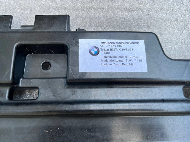 BMW 5 SERIES G30 G31 M Performance Rear Diffuser New Genuine ...